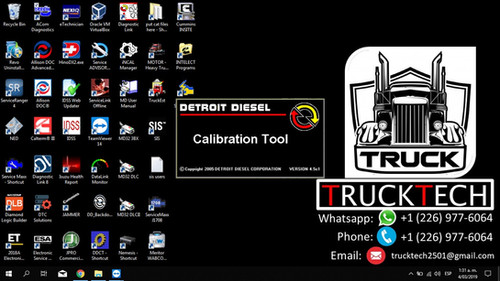 Detroit Diesel Calibration Tool v4.5c1 | TRUCKTECH