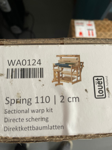 Louet Spring 110cm Sectional Warp Kit - 2cm | Wonky Weaver