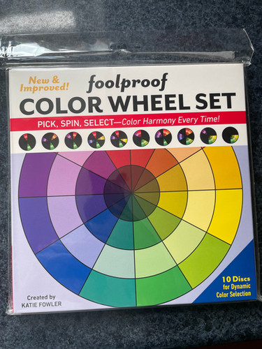 Colour Wheel Set - 10 Discs for colour selection | Wonky Weaver