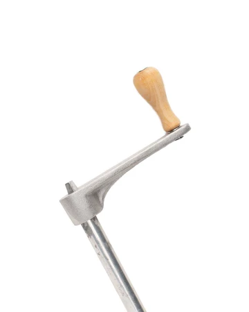 Old Style Crank Handle for older HD Looms | Wonky Weaver