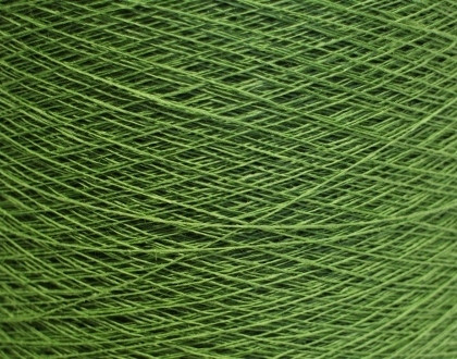Aivina Linen - Grass Green | Wonky Weaver