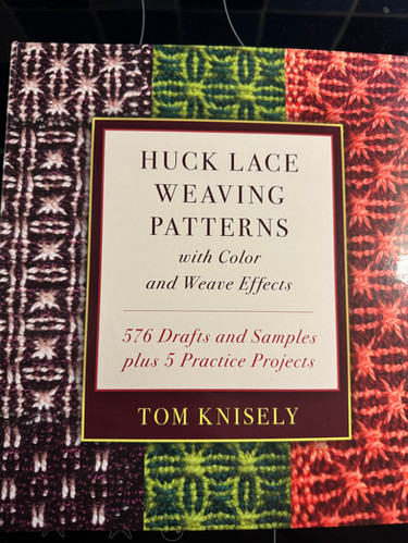 Huck Lace Weaving Patterns with color and weave effects | Wonky Weaver