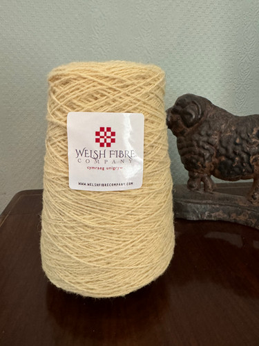 WelshFibreCo - Wool Yarn - Weld | Wonky Weaver
