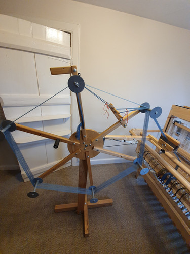 AVL Looms Warping Wheel including Cross Maker | Wonky Weaver