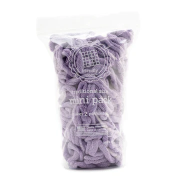 Loops pack Lavender (Traditional Size) for Potholder Looms | Wonky Weaver