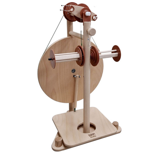 Lojan Buddy Essential Spinning Wheel - Single Treadle | Wonky Weaver