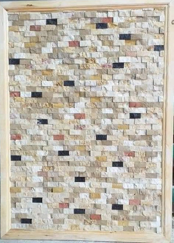 Mixed Stone Color Split Face Tiles | Citadel Stone Ltd