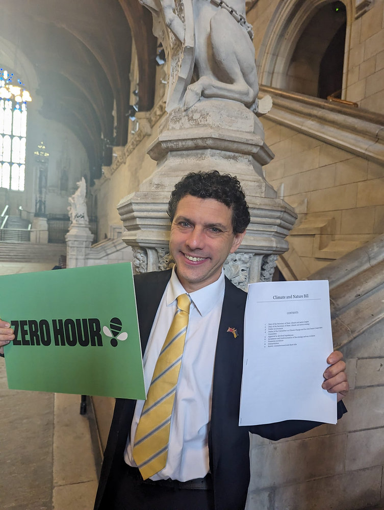 Alex Sobel MP reintroduces Science-Led Climate Change to Parliament