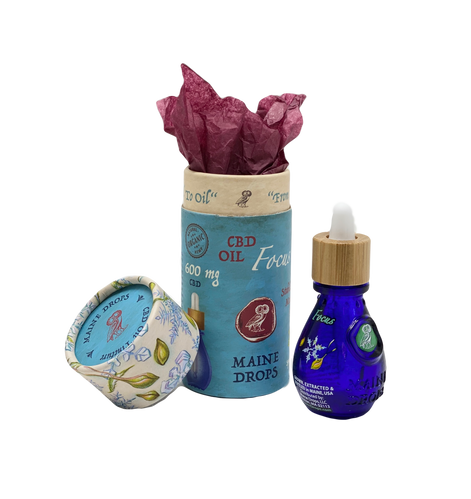 Focus Drops \\ 600mg CBD | Maine Drops