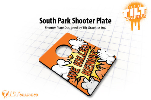 South Park Shooter Plate: Pro/Premium | tilt-graphics-inc
