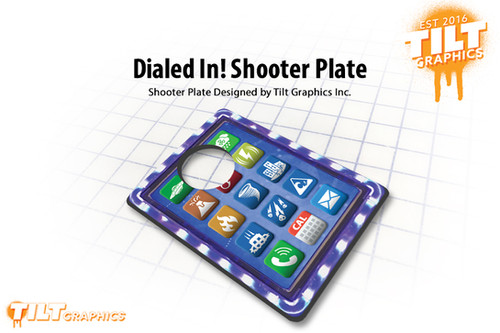 Dialed In Shooter Plate | tilt-graphics-inc