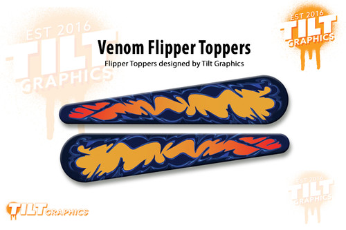 Venom Flipper Toppers | tilt-graphics-inc