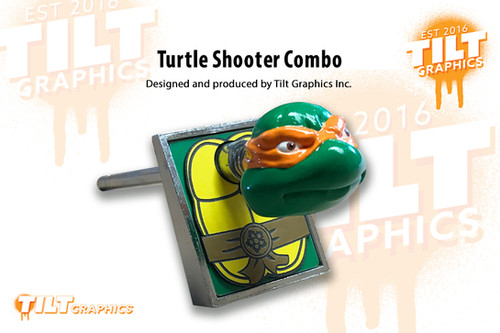 TMNT: Turtle Shooter Rod & Shooter Plate Combo | tilt-graphics-inc