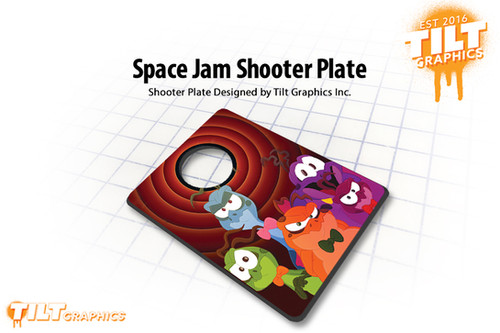Space Jam Shooter Plate | tilt-graphics-inc