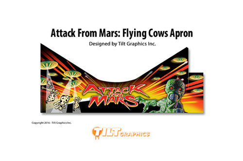 Attack From Mars Apron | tilt-graphics-inc