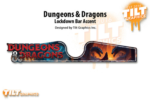 Dungeons & Dragons Lockdown Bar Accent | tilt-graphics-inc
