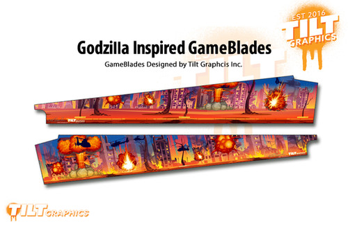 Godzilla Inspired GameBlades™ | tilt-graphics-inc