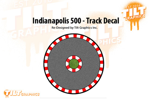 Indianapolis 500 Track Decal | tilt-graphics-inc
