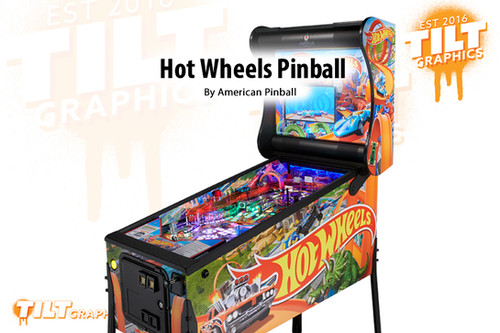 Hot Wheels Pinball by American Pinball | tilt-graphics-inc