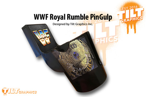 WWF Royal Rumble Pinball PinGulp | tilt-graphics-inc