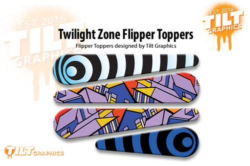 Twilight Zone Flipper Toppers | tilt-graphics-inc