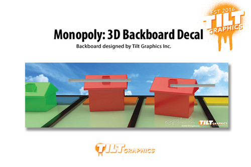 Monopoly: 3D Backboard | tilt-graphics-inc