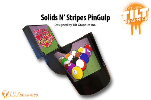 Solids N' Stripes PinGulp | tilt-graphics-inc