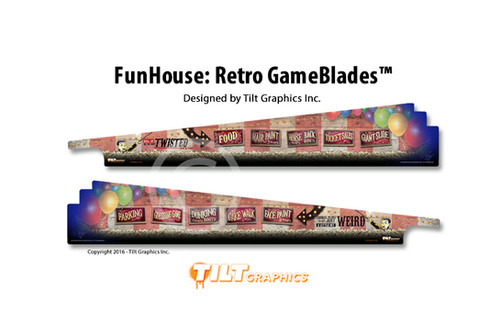 Funhouse: Retro GameBlades™ | tilt-graphics-inc