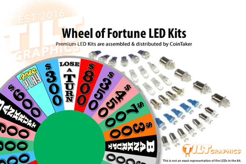 Wheel of Fortune LED Kits | tilt-graphics-inc