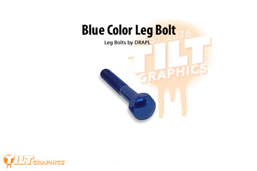 Leg Bolt: Blue | tilt-graphics-inc