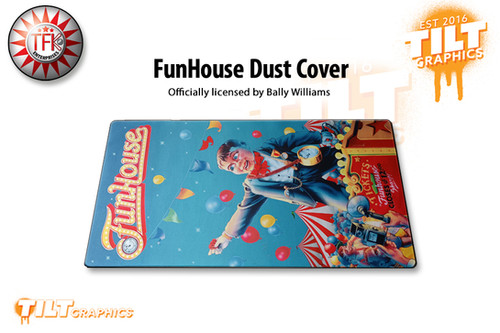 FunHouse Playfield Glass Dust Cover | tilt-graphics-inc