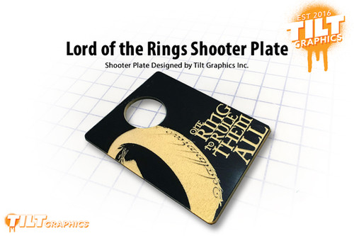 Lord of the Rings Shooter Plate | tilt-graphics-inc