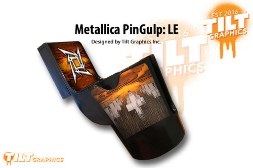 Metallica PinGulp Beverage Caddy: Limited Edition | tilt-graphics-inc