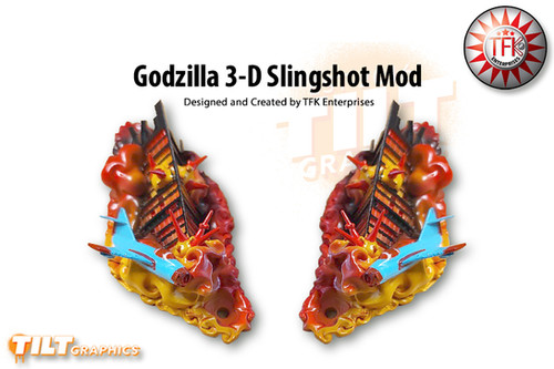Godzilla 3-D Slingshot Mod | tilt-graphics-inc
