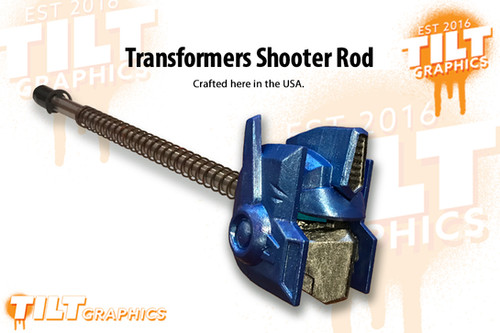 Transformers: Optimus Prime Shooter Rod | tilt-graphics-inc