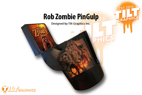 Rob Zombie Pinball PinGulp | tilt-graphics-inc