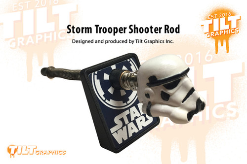 Star Wars: Storm Trooper Shooter Rod | tilt-graphics-inc