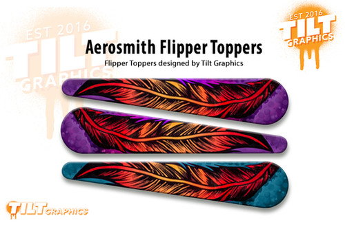 Aerosmith: Flipper Toppers | tilt-graphics-inc