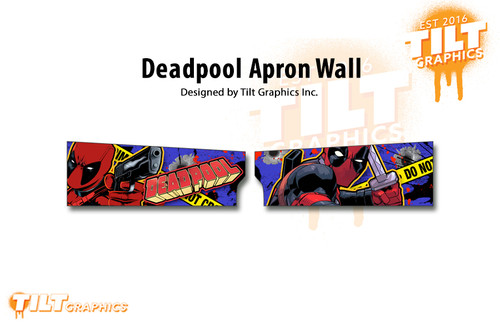 Deadpool Apron Wall Accent | tilt-graphics-inc