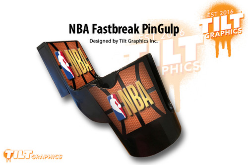 NBA Fastbreak Pinball PinGulp | tilt-graphics-inc