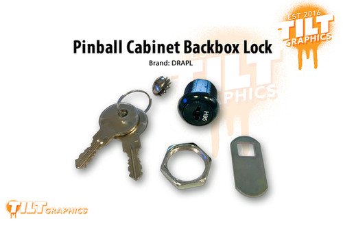 Backbox Lock & Cam: Pinball | tilt-graphics-inc