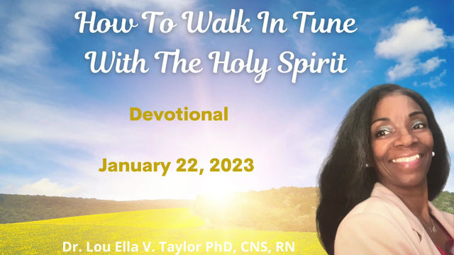 How To Walk In Tune With The Holy Spirit