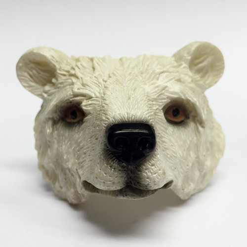 Polar Bear Scout Woggle/Neckerchief Slide WK30 | woggleworld