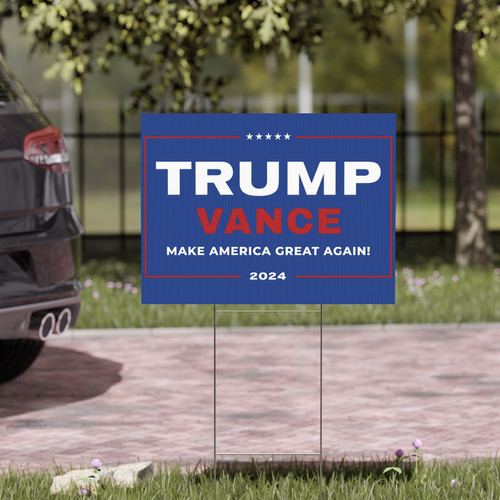 Trump Vance Yard Sign | Mysite