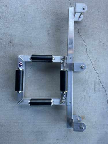 JetFloat 12" Aluminum Adjustable Piling Guide | Jetfloat-SC