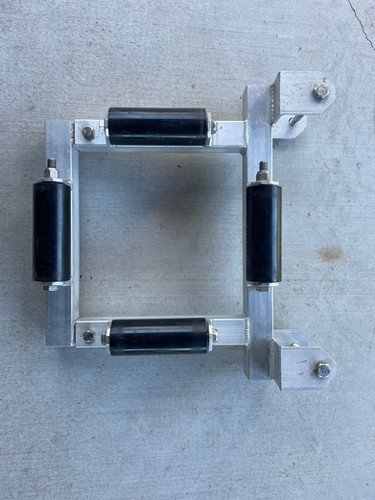 JetFloat 12" Aluminum Exterior Piling Guide - Removable outer bar | Jetfloat-SC