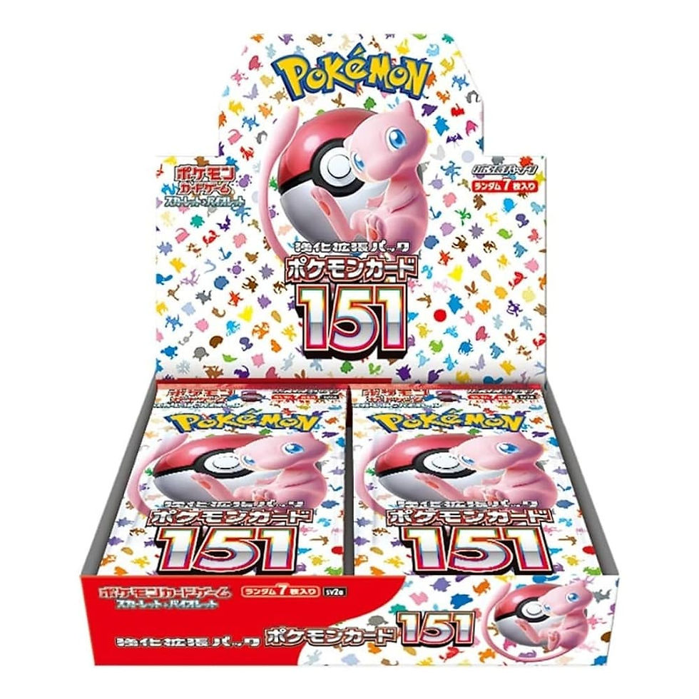 Pokemon 151 Japanese Booster Box | Yokai Alley
