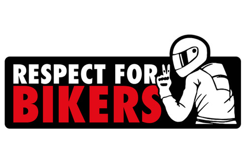 Respect For Bikers Sticker | motohaunt