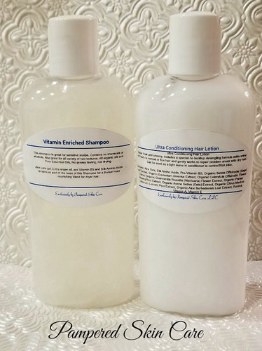 Vitamin Enriched Shampoo/Ultra Conditioner Set | pamperedskincare