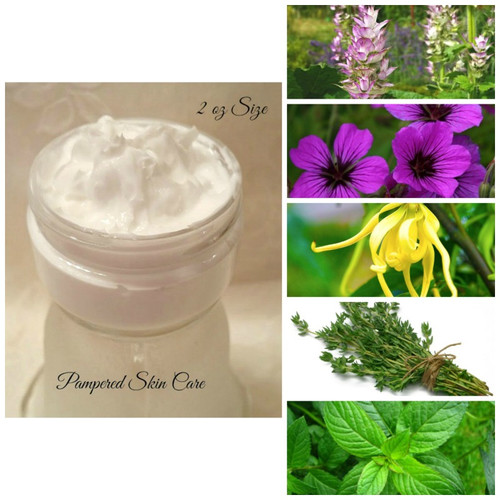 PMS Hormonal Balance Essential Oil Skin Cream | pamperedskincare